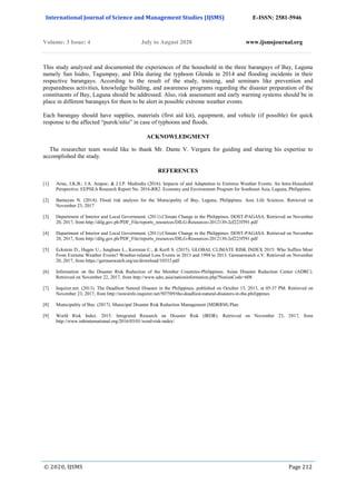 Economic Impact Evaluation and Household Adaptation to Extreme Weather ...