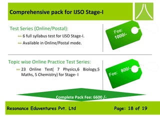 Internation Junior Science Olympiads | PPT