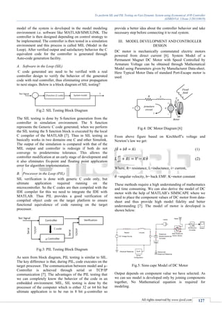 To Perform SIL And PIL Testing on Fast Dynamic System using Economical ...