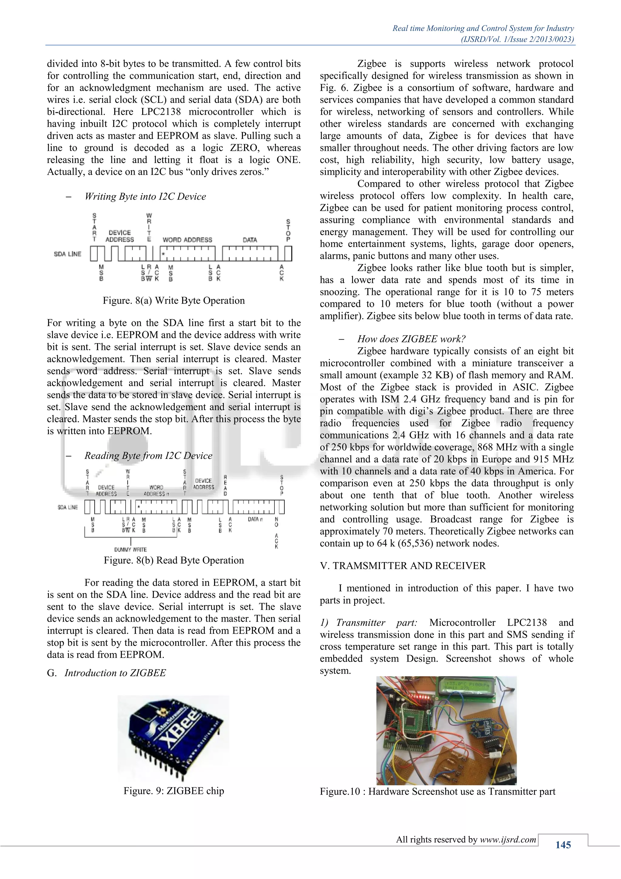 Real-Time Monitoring and Control System for Industry | PDF