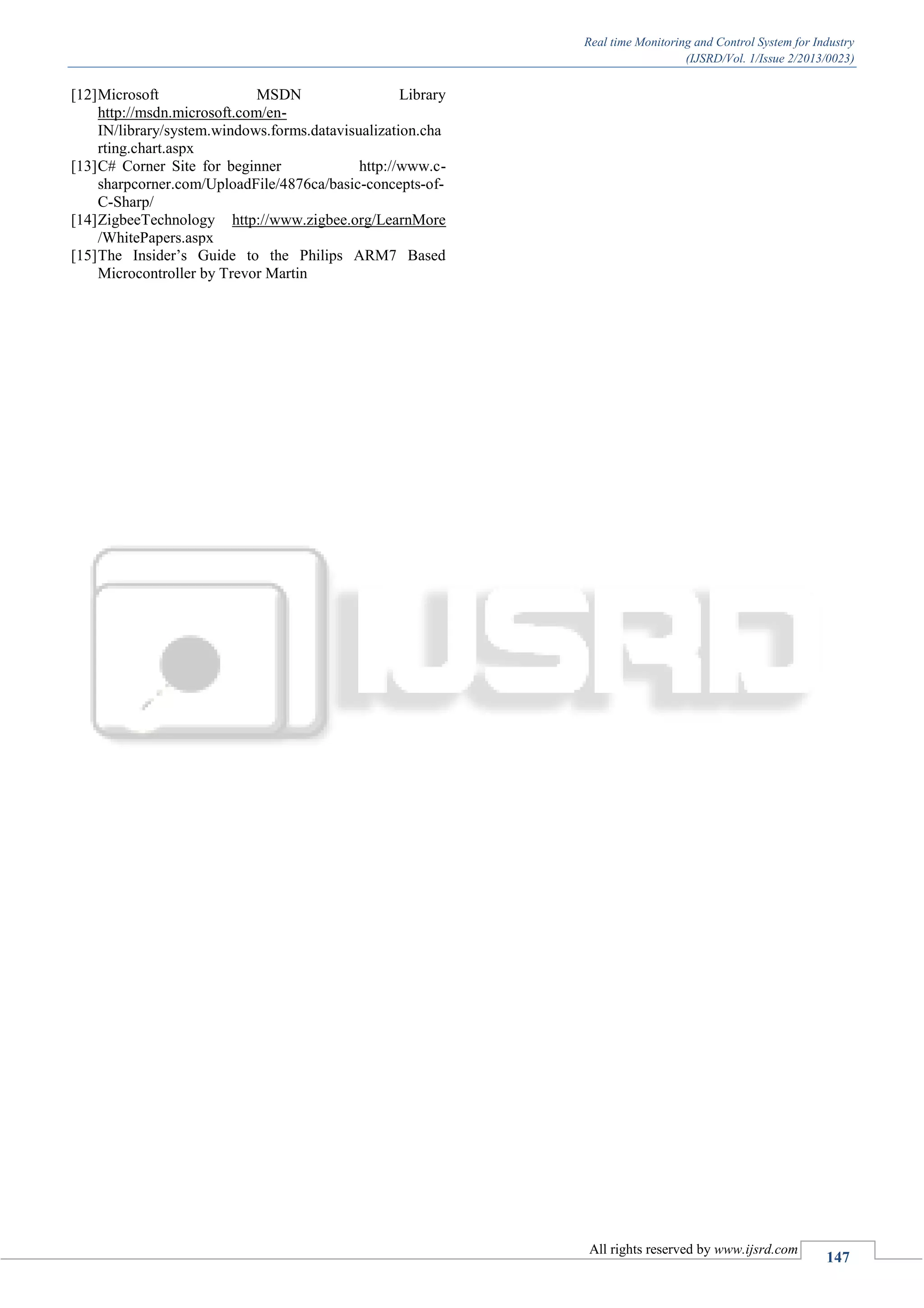 Real-Time Monitoring and Control System for Industry | PDF