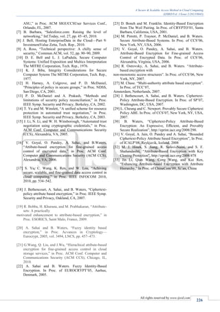 A Secure & Scalable Access Method in Cloud Computing | PDF