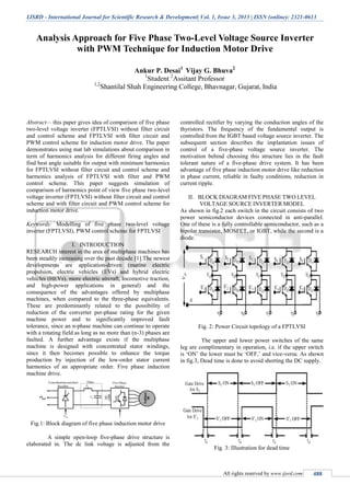 Analysis Approach for Five Phase Two-Level Voltage Source Inverter with PWM Technique for ...