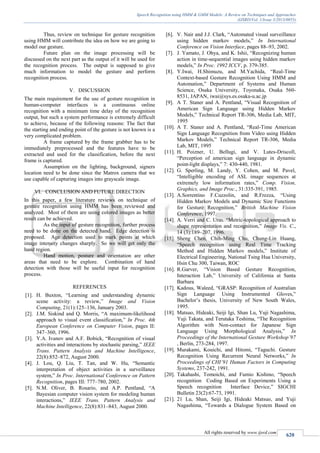 Speech Recognition using HMM & GMM Models: A Review on Techniques and Approaches | PDF