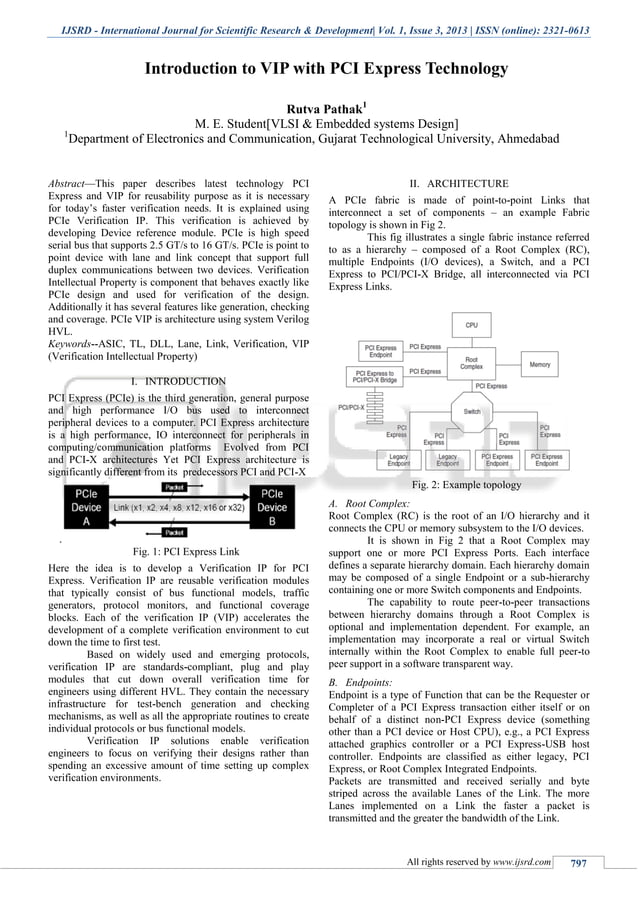 Introduction to VIP with PCI Express Technology | PDF