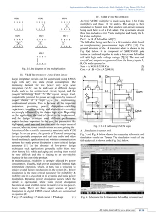 Implementation and Performance Analysis of a Vedic Multiplier Using ...