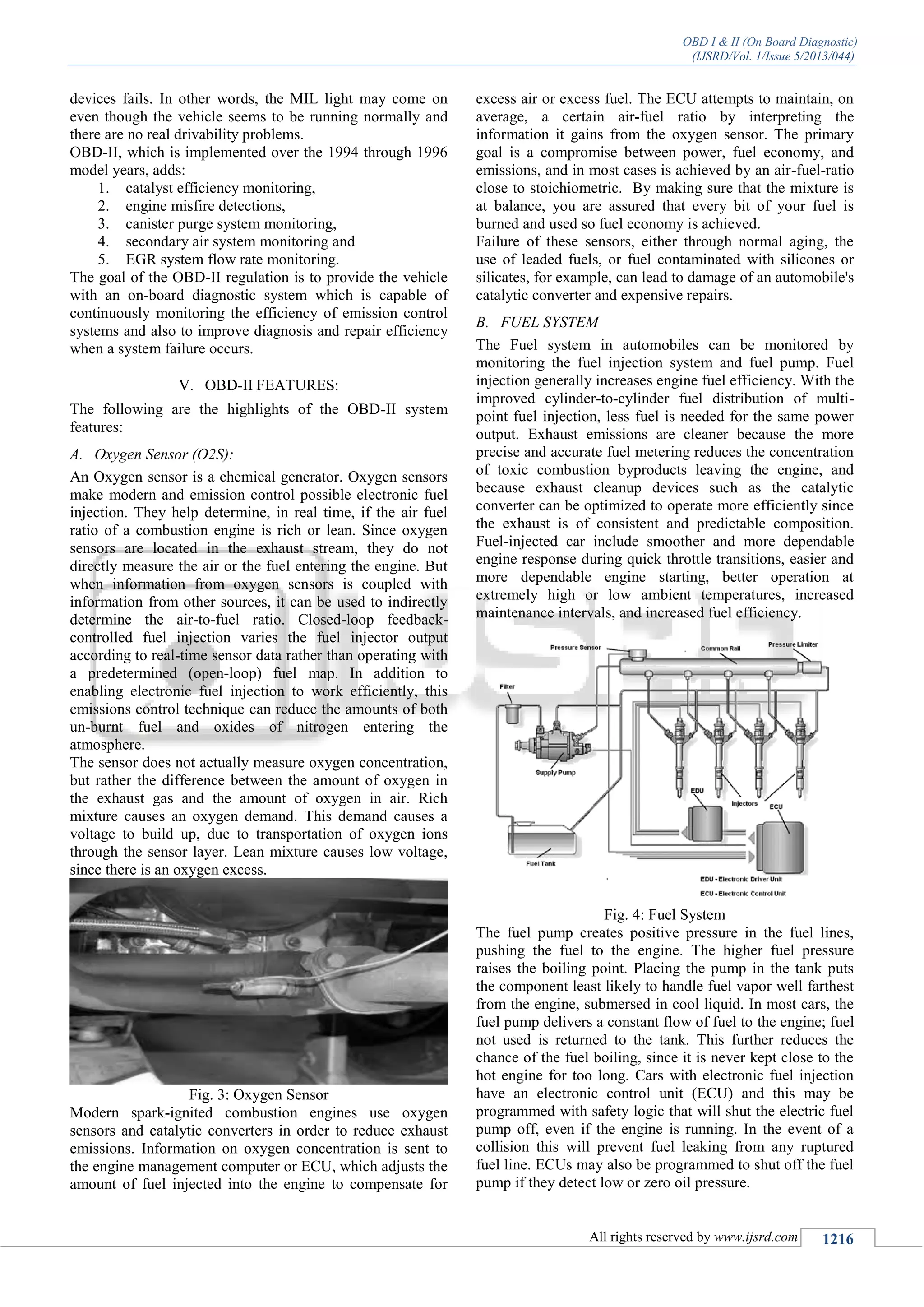 OBD I & II (On Board Diagnostic) | PDF