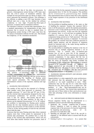 Process Migration in Heterogeneous Systems | PDF | Databases | Computer Software and Applications