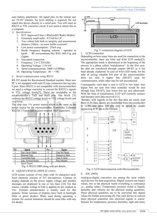 Biomedical Parameter Transfer Using Wireless Communication | PDF