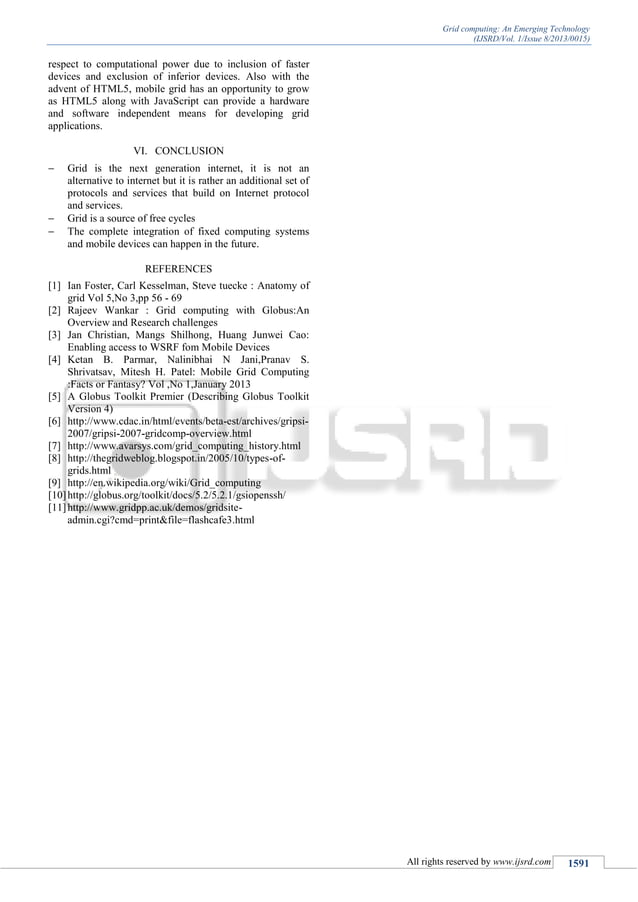 Grid computing: An Emerging Technology | PDF | Computing | Technology & Computing