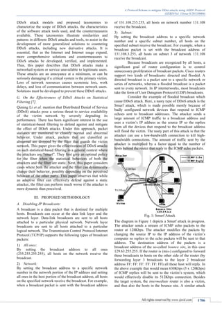 A Protocol/Scheme to mitigate DDos attacks using AODV Protocol | PDF | Internet | Computing
