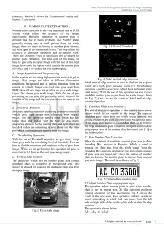 Smart License Plate Recognition System based on Image Processing | PDF