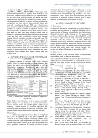 Smart License Plate Recognition System based on Image Processing | PDF