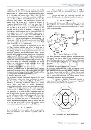CIP Based BOND for Wireless Sensor Networks | PDF