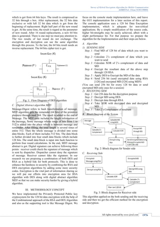 Survey of Hybrid Encryption Algorithm for Mobile Communication | PDF