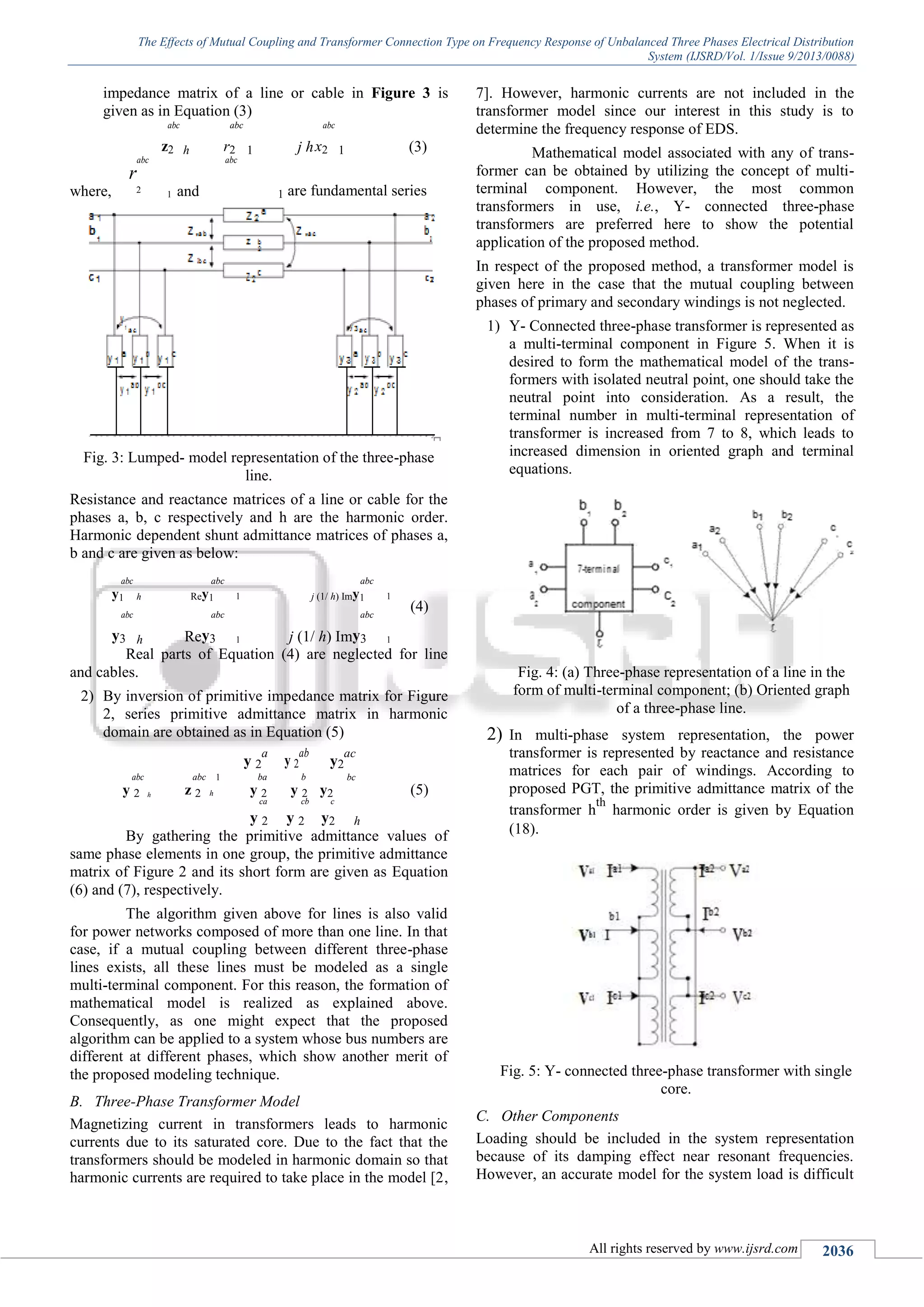 The Effects of Mutual Coupling and Transformer Connection Type on Frequency Response of ...