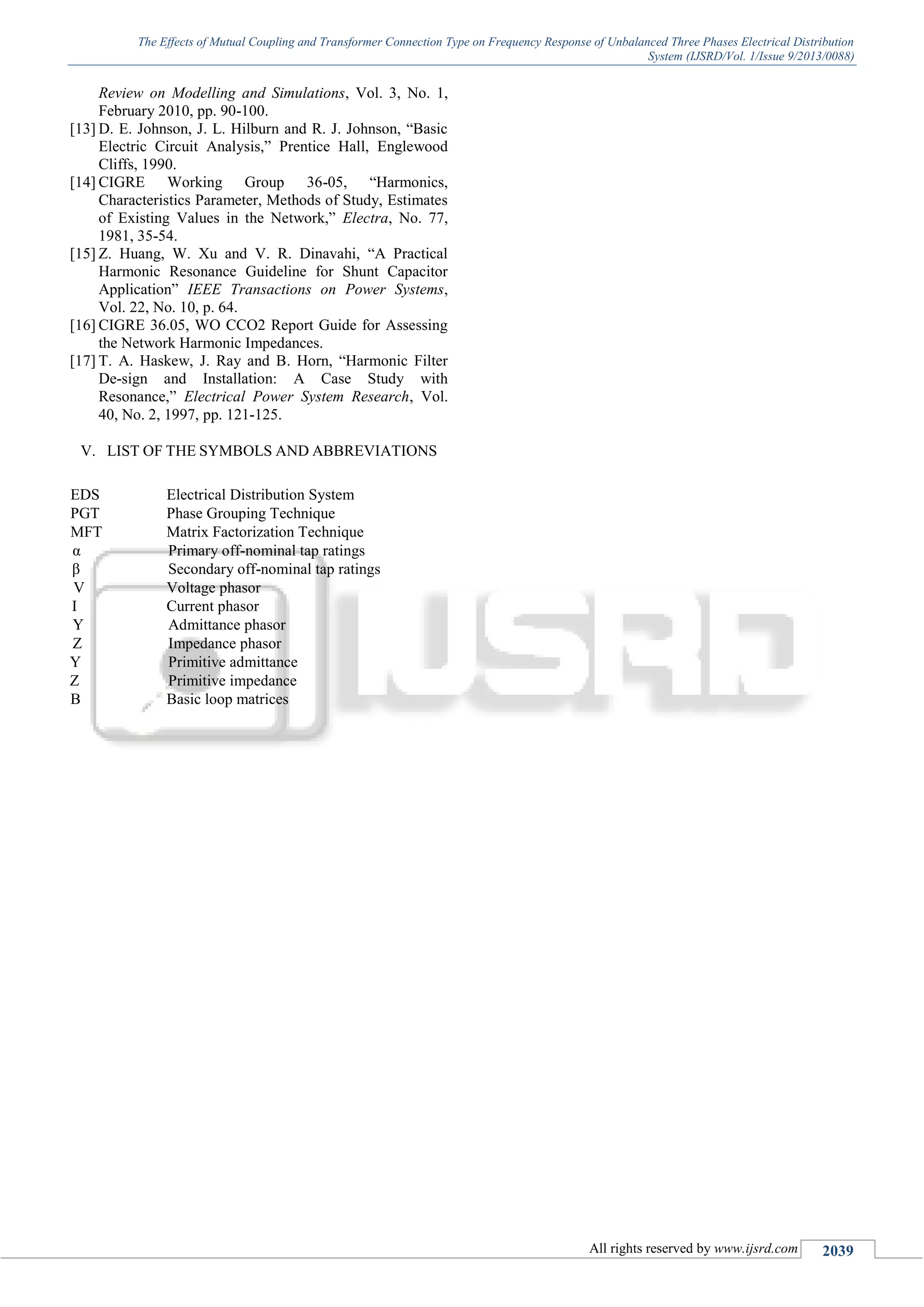 The Effects of Mutual Coupling and Transformer Connection Type on ...