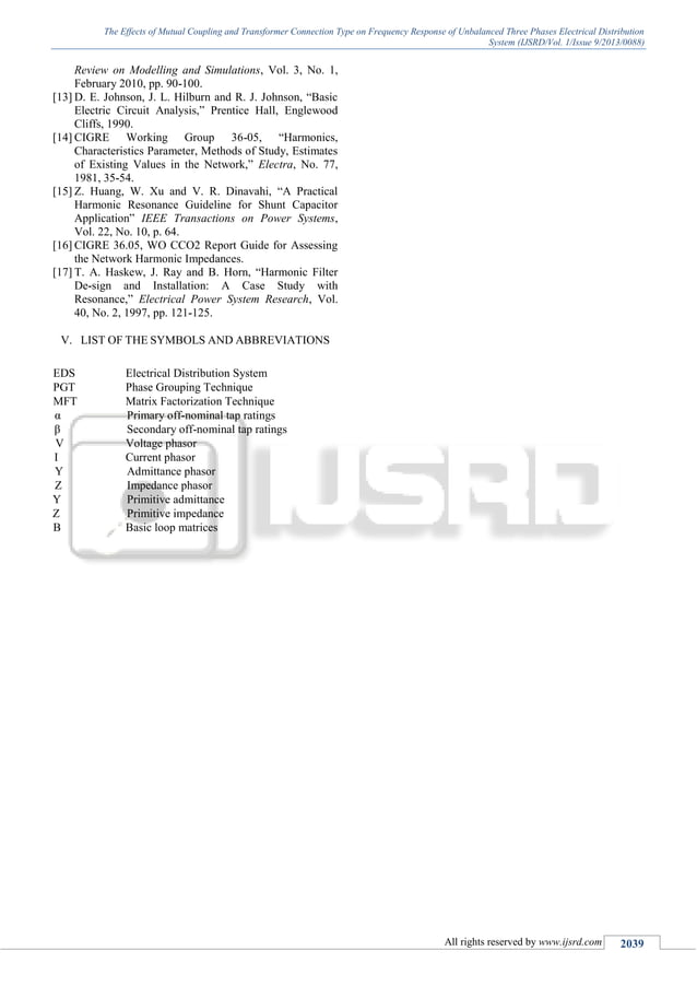 The Effects of Mutual Coupling and Transformer Connection Type on Frequency Response of ...