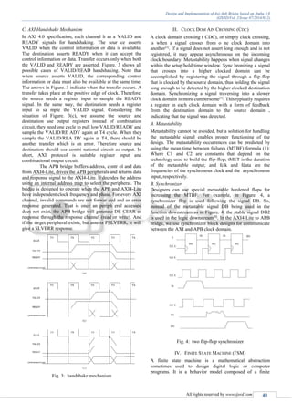 Design and Implementation of Axi-Apb Bridge based on Amba 4.0 | PDF