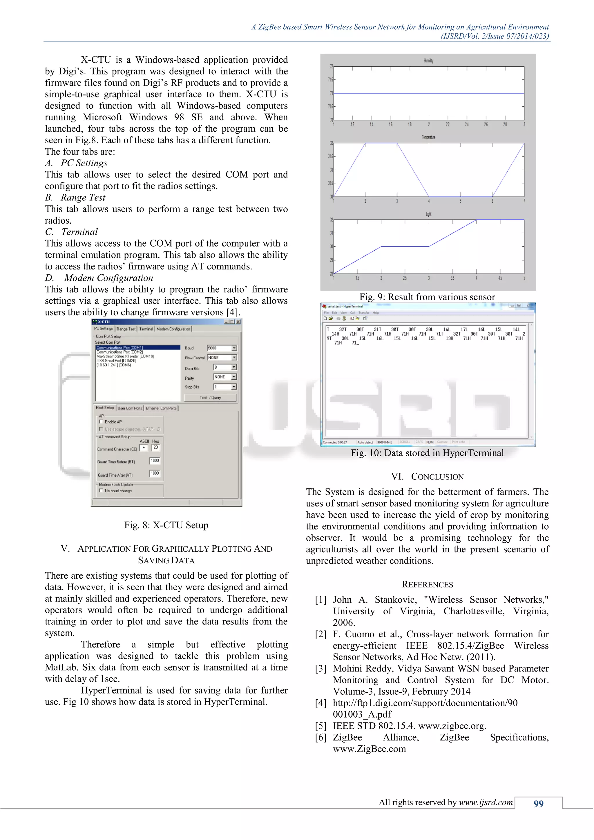 A Zigbee Based Wireless Sensor Network For An Agricultural Environment Pdf