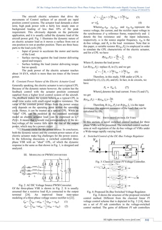 DC Bus Voltage Switched Control Method for Three Phase Voltage Source PWM Rectifier Under ...