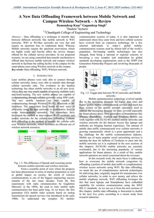 A New Data Offloading Framework Between Mobile Network And Campus Pdf