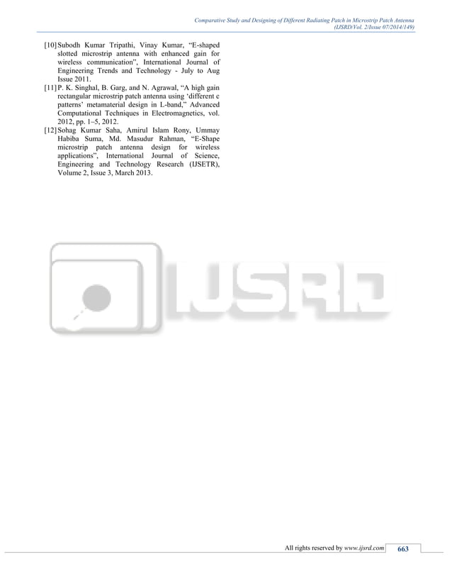 Comparative Study and Designing of Different Radiating Patch in Microstrip Patch Antenna | PDF