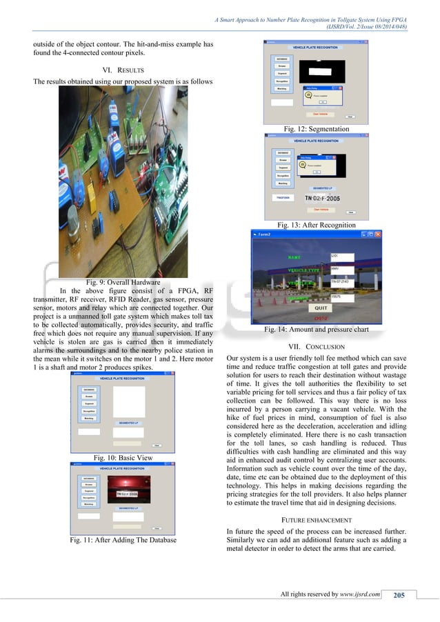 A Smart Approach to Number Plate Recognition in Tollgate System using ...
