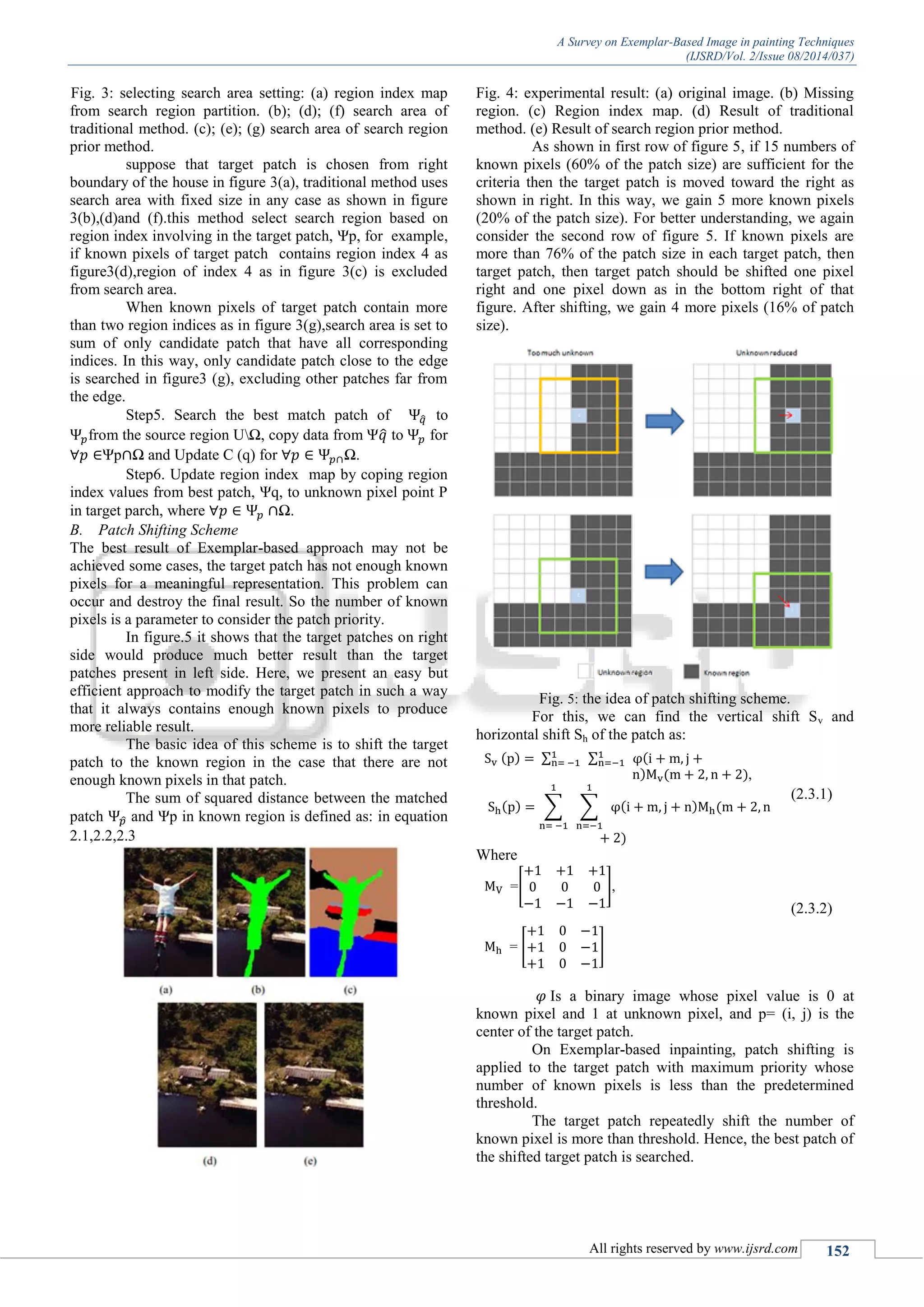A Survey on Exemplar-Based Image Inpainting Techniques | PDF | Photo ...