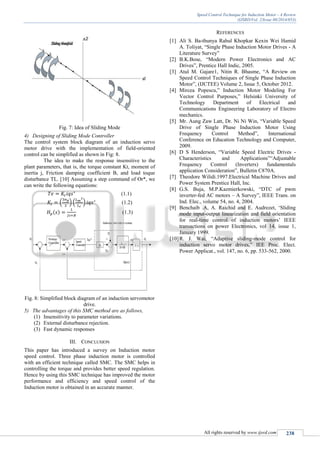 Speed Control Techniques for Induction Motor - A Review | PDF
