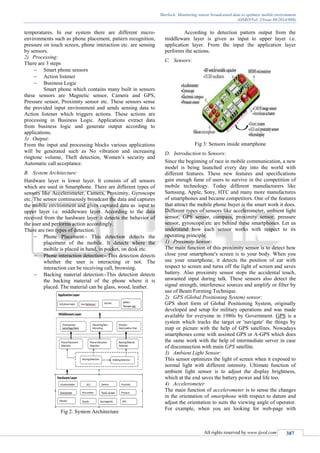 Sherlock: Monitoring sensor broadcasted data to optimize mobile environment | PDF
