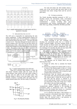 Design of High Speed and Low Power Veterbi Decoder for Trellis Coded Modulation Decoders | PDF