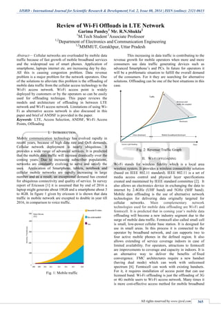 Review of Wi-Fi Offloads in LTE Network | PDF