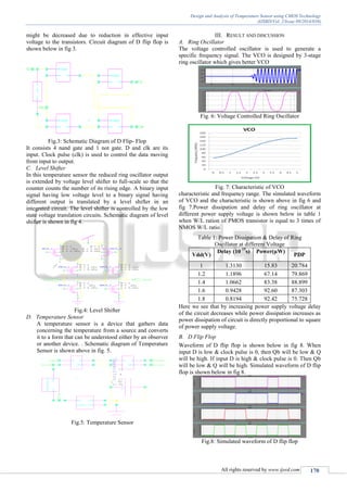 Design and Analysis of Temperature Sensor using CMOS Technology | PDF