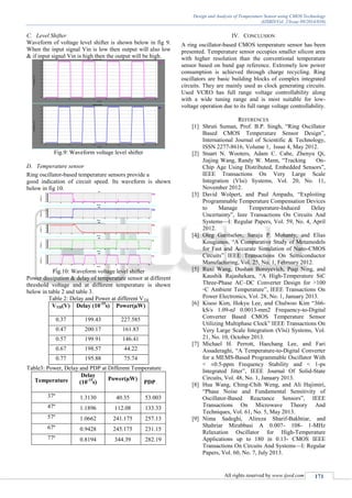 Design and Analysis of Temperature Sensor using CMOS Technology | PDF