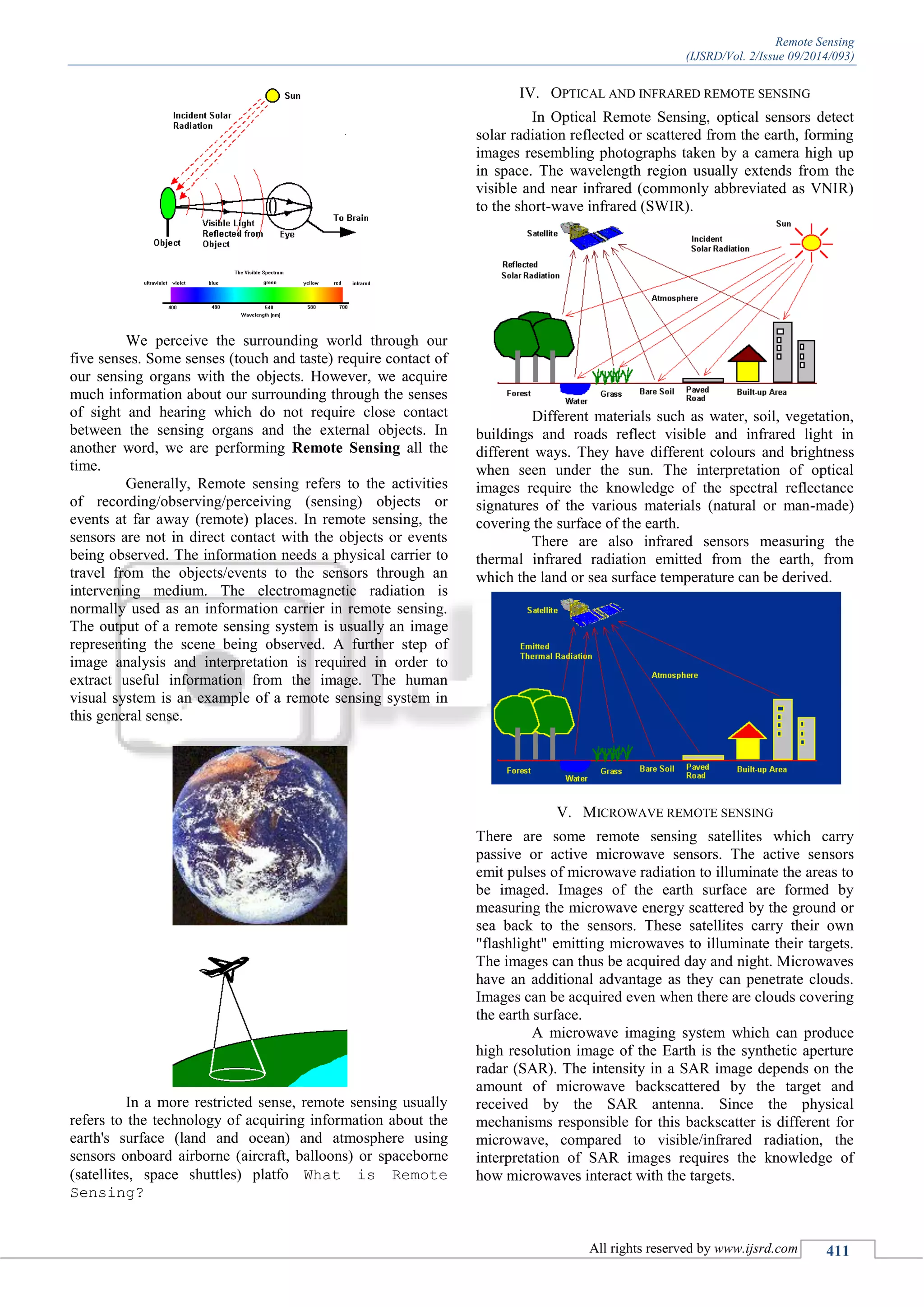 REMOTE SENSING | PDF | Geography | Science
