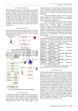 Smart Fire Detection System using Image Processing | PDF