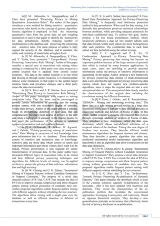 Maintaining Data Confidentiality in Association Rule Mining in Distributed Environment | PDF