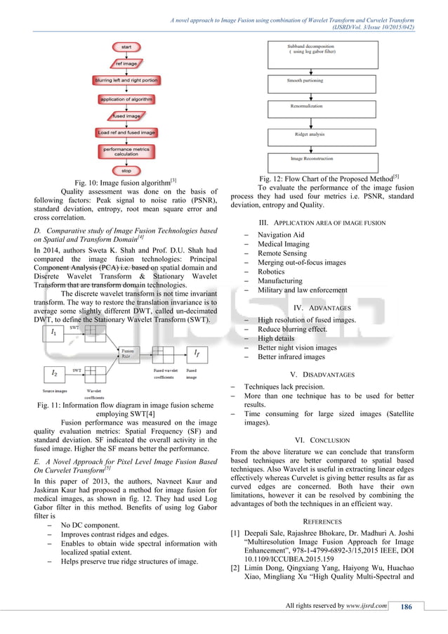 A Novel Approach To Image Fusion Using Combination Of Wavelet Transform And Curvelet Transform Pdf