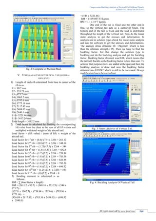 Compression Buckling Analysis of Vertical Tail Stiffened Panels | PDF