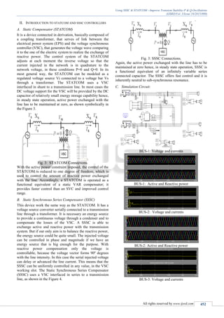 USING SSSC & STATCOM --IMPROVE TRANSIENT STABILITY--P & Q OSICALLATIONS | PDF | Computer ...