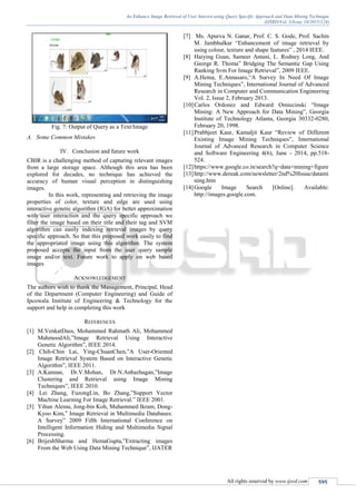 An Enhance Image Retrieval of User Interest Using Query Specific Approach and Data Mining ...