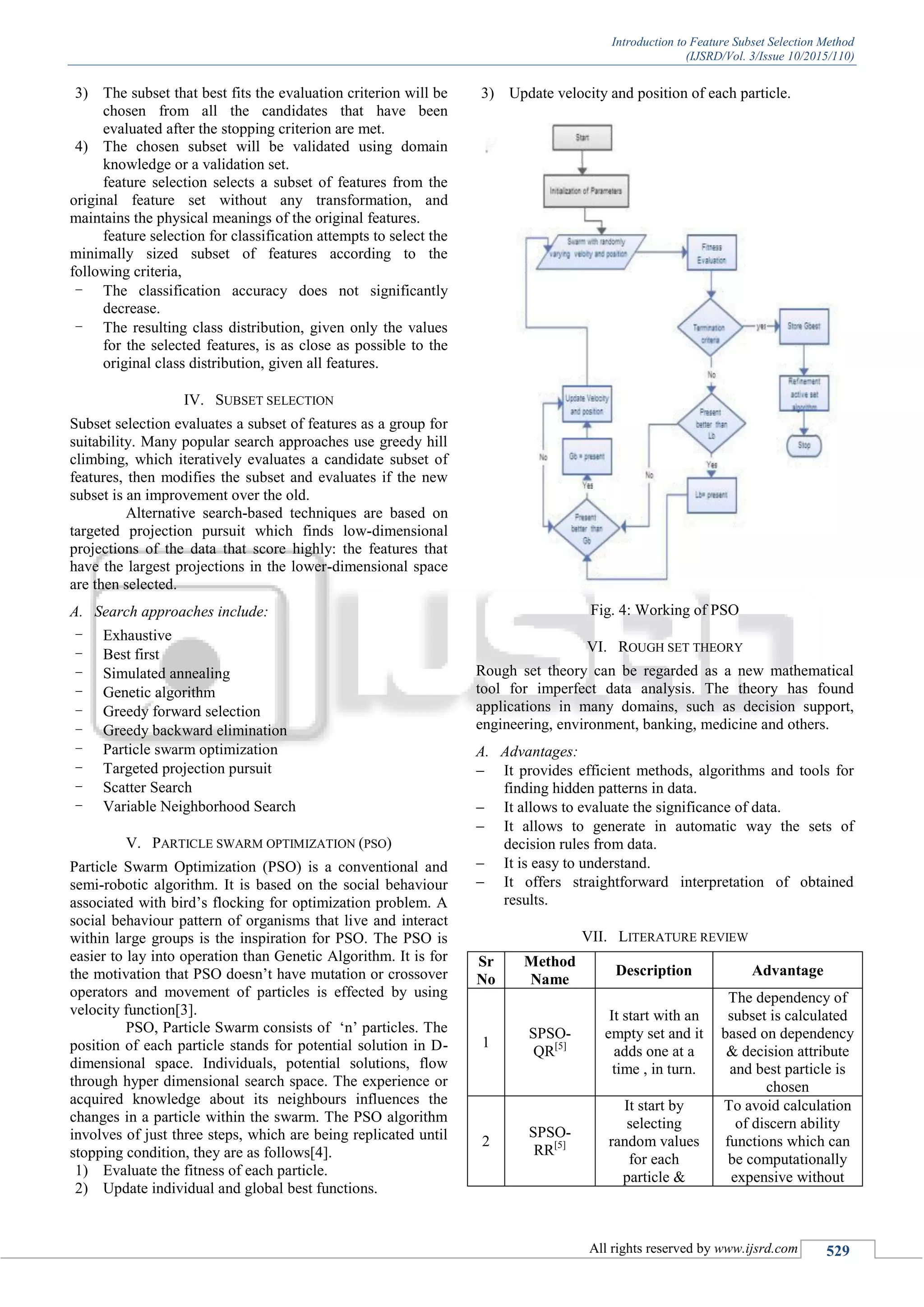 Introduction To Feature Subset Selection Method Pdf