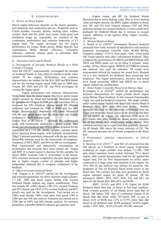 A Technical Review Paper on Use of WTO (Waste Transformer Oil)-Diesel ...