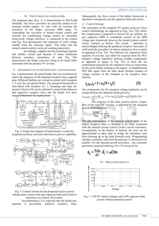Enhancement of Reactive Power Compensation in PV Grid System To Increase The PV Penetration ...
