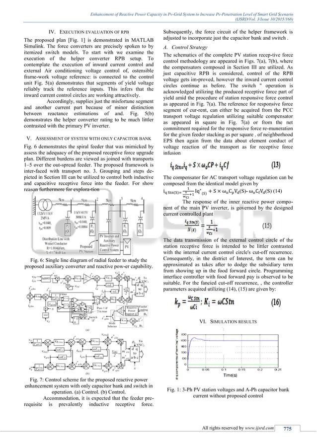 Enhancement Of Reactive Power Compensation In Pv Grid System To