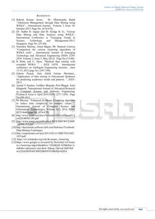 Analysis on Student Admission Enquiry System | PDF