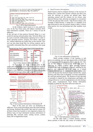Internet Relay Chat Forensics | PDF | Web Conferencing | Computer ...