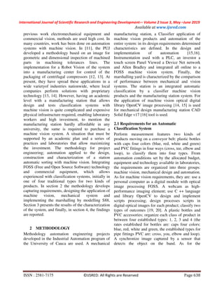 IJSRED-V2I3P73 | PDF | Robotics | Technology & Computing