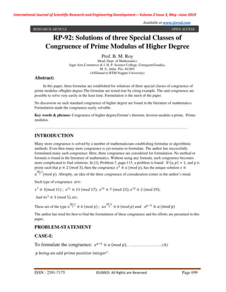 IJSRED-V2I3P83 | PDF | Physics | Science